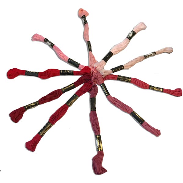 Embroidery Floss 10-Red: cityquilter.com