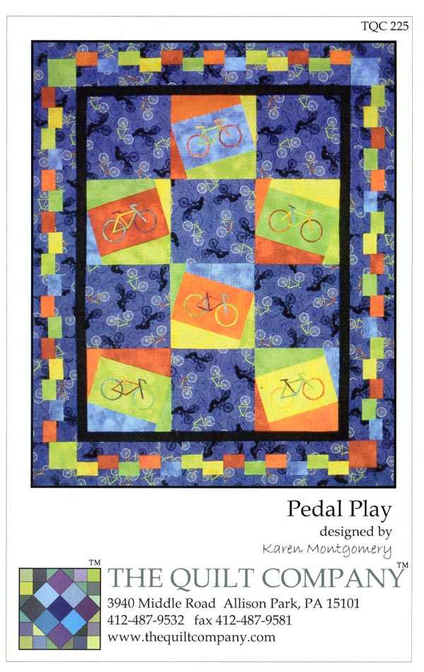 Pedal Play Quilt: cityquilter.com