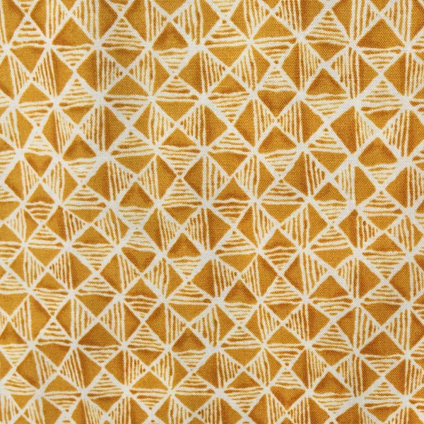 Maya Triangles Gold: cityquilter.com
